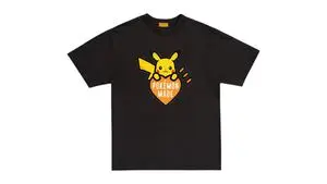 HUMAN MADE X Pokemon Graphic Pikachu Shibuya T-shirt - Black