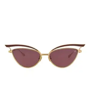 Valentino Garavani Cat Eye Frame Titanium Sunglasses