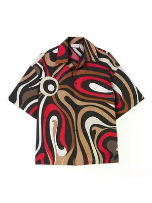Emilio Pucci Marmo-print Shirt