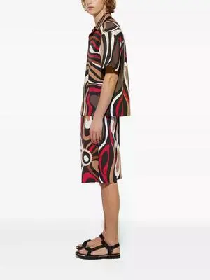 Emilio Pucci Marmo-print Shirt