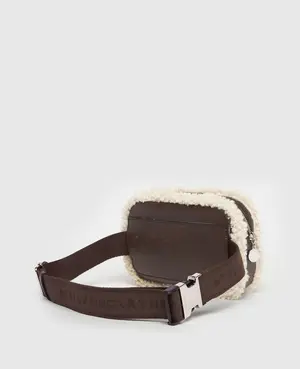 Stella McCartney Logo Plush-lined Fanny Pack