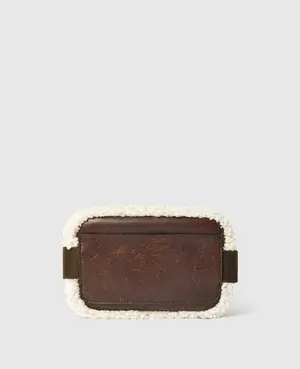 Stella McCartney Logo Plush-lined Fanny Pack