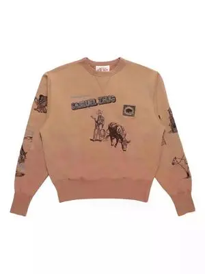 SAMUEL ZELIG Western Graphic Print Crewneck