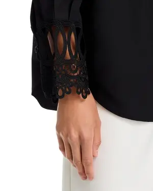 Gracia Lace Sleeve Shirt