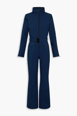 WE NORWEGIANS Tyin Belted Softshell Ski Suit - Navy