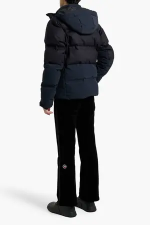Aztech Mountain Quilted Wool-blend Twill Ski Jacket - Navy