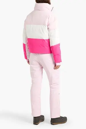 Bogner Villa Colorblock Quilted Down Ski Jacket