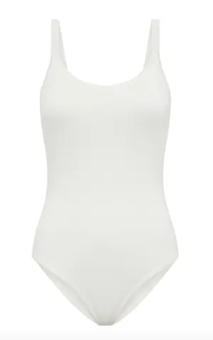GABRIELA HEARST Ivory Silk Anjea Knit Bodysuit