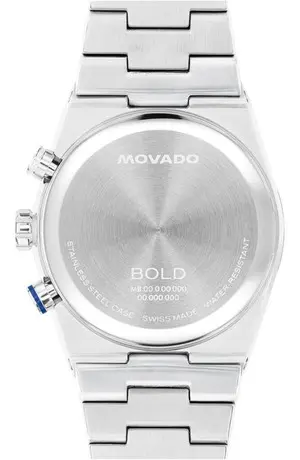 Movado Chronograph Bracelet Watch - Blue