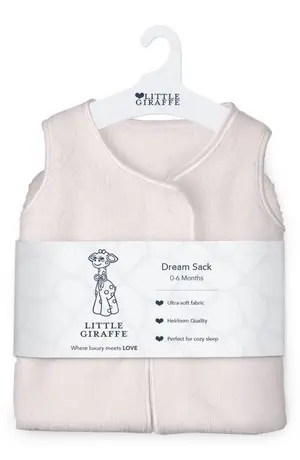 LITTLE GIRAFFE Fleece Dreamsack - Pink