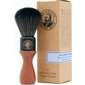 CAPTAIN FAWCETT Wooden Handle Faux Fur - Shaving Brush