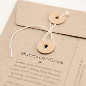 CAPTAIN FAWCETT Folding Pocket Moustache
