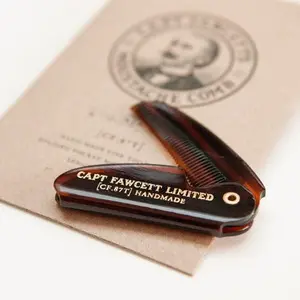 CAPTAIN FAWCETT Folding Pocket Moustache