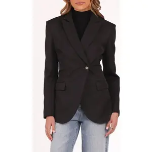 PETAL & PUP Danity Single-button Blazer