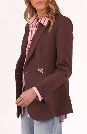 PETAL & PUP Leo One-button Blazer