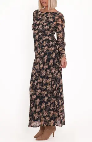 PETAL & PUP Floral Print Maxi Dress