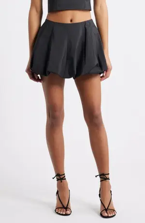 LoveShackFancy Georgeanne Bubble Mini Skirt