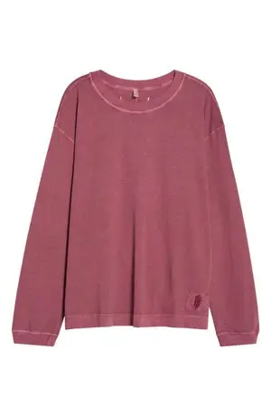 Free People Hustle Layer Knit Top - Brick