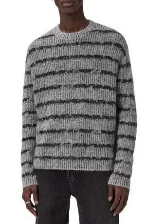 Allsaints Striped Sweaters For Men