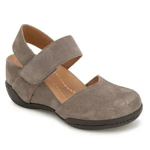 Jambu Nia Wedge Shoes - Taupe