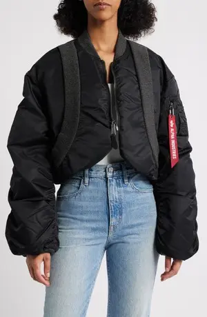 Alpha Industries Ma-1 Flight Jacket - Black