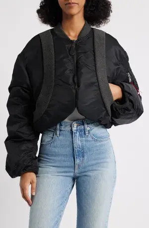 Alpha Industries Ma-1 Flight Jacket - Black