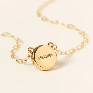 UNCOMMON GOODS Color-changing Mood Pendant Necklace