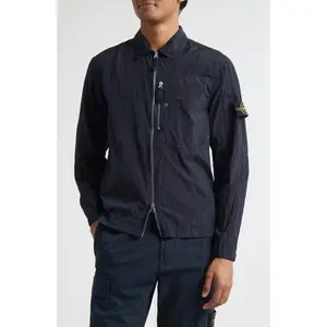 Stone Island Single Breasted Overshirts For Men
