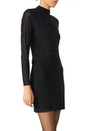 Steve Madden Keily Studded Mini Skirt