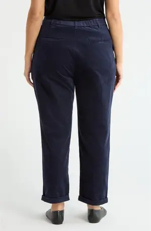 SEASALT CORNWALL Crackington Bootcut Pants - Marine