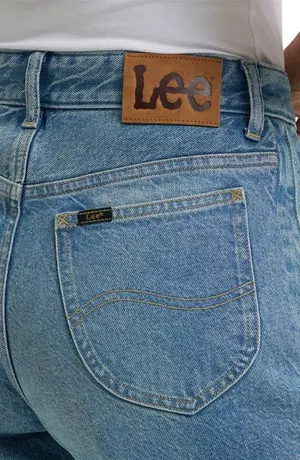 LEEM Rider Low Slung Mid Rise Barrel Leg Jeans - Memory Trip