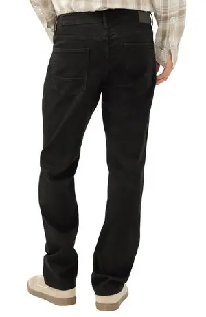 SILVER JEANS CO. Grayson Classic Straight Leg Jeans - Black
