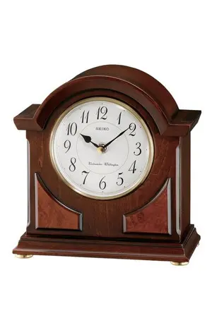 SEIKO Sayo Chime Mantel Clock - Brown