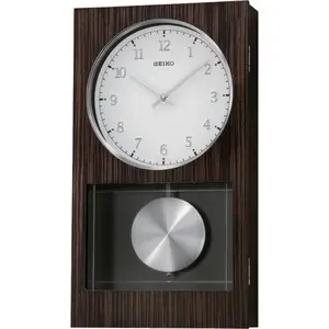 SEIKO Modern Pendulum Chime Clock - Brown