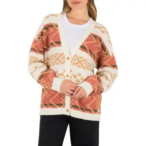 Hurley Printed Knit Cardigan