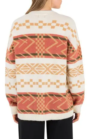 Hurley Printed Knit Cardigan