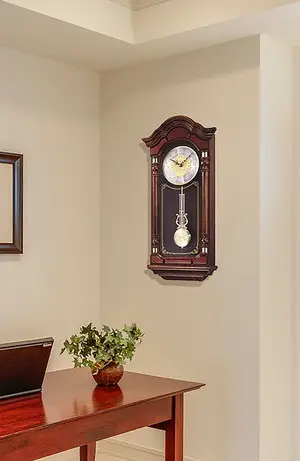 SEIKO Stately Pendulum Wall Clock With Chimes