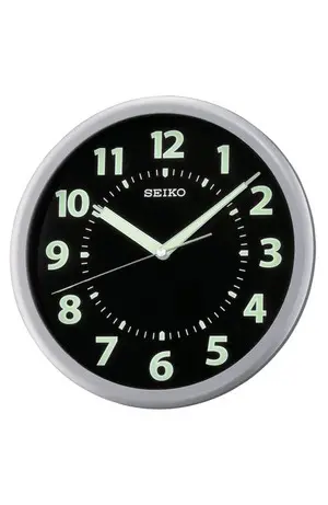 SEIKO Luminous Easy Reader Wall Clock