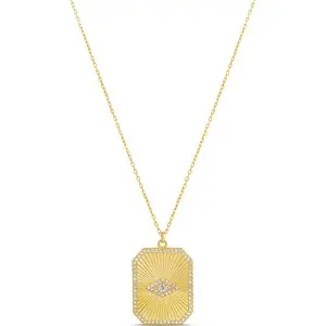SHYMI Evil Eye Pendant Necklace - Gold