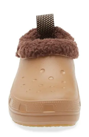 CROCS Classic Fleece Lined Clog - Sepia