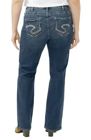SILVER JEANS CO. Avery Curvy High-waist Bootcut Jeans