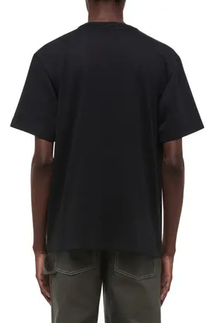 Helmut Lang Skier Graphic T-shirt - Black