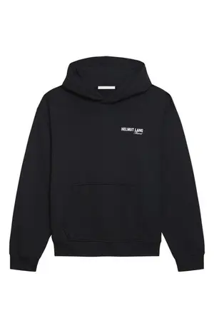 Helmut Lang Ski Map Graphic Hoodie - Black