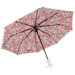 STRAWBERRY SHORTCAKE Toss Print Compact Umbrella