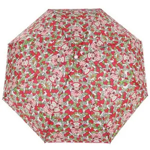 STRAWBERRY SHORTCAKE Toss Print Compact Umbrella