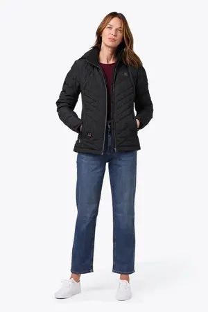 MOBILE WARMING Crest Natural Down Heated Jacket