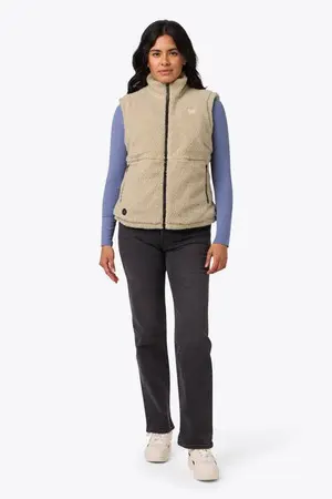 MOBILE WARMING Upland Heated High-pile Fleece Vest