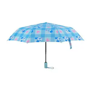 Disney Mickey Mouse Adult Automatic Folding Umbrella - Blue