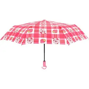 STRAWBERRY SHORTCAKE Gingham Plaid Umbrella