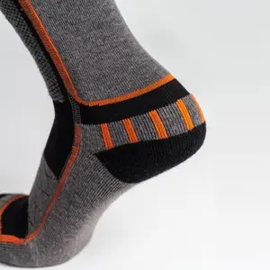MOBILE WARMING Pro Compression Heated Wool Ski Socks